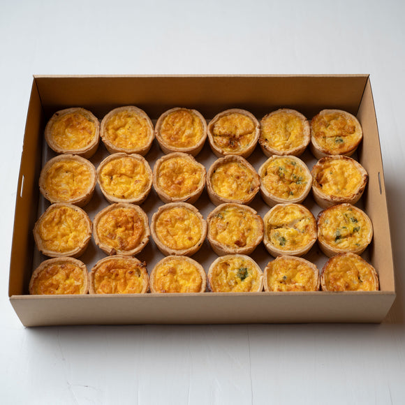 Mixed Quiches (24 Pieces) – Shop at The Orchard